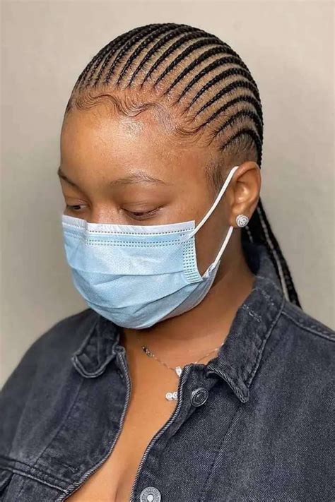 Simple Hairstyle For Ladies All Back Hairstyle Cornrows Cornrows