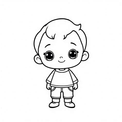 74 Kleurplaat Poppetje Printen Gratis