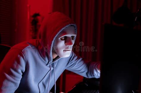 This Is The Face Of A Hacker Who Is Knowledgeable With Operating