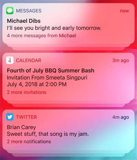 Ios 12 Notifications Grouping By App Vs Automatic Whats The Difference