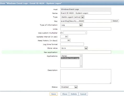 Monitor A Specific Windows Event Log Zabbix Forums