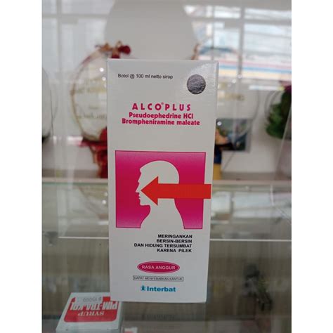 Jual Alco Plus Syrup 100ml Shopee Indonesia