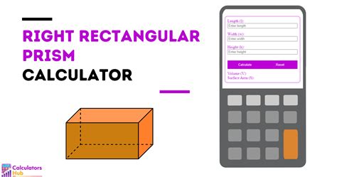 Right Rectangular Prism Calculator Online