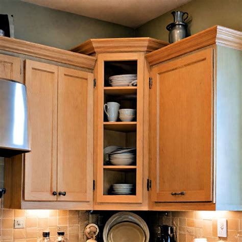 Wall And Corner Cabinet Maximizing Storage In Small Spaces