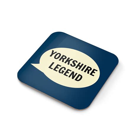 Yorkshire Legend Coaster Dialectable