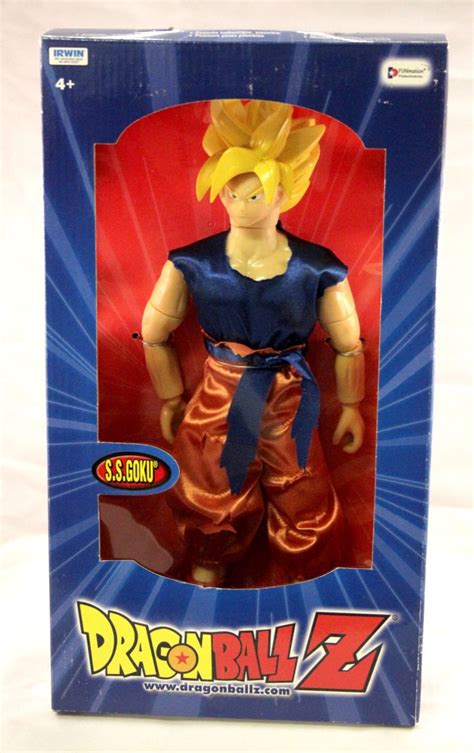 Dargonball Z 12 Super Saiyan Goku Action Figure Irwin Toys Goku