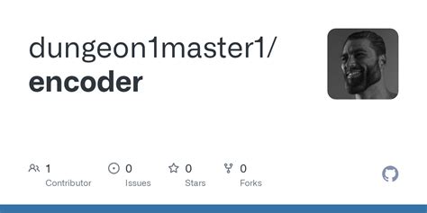 Github Dungeon1master1encoder
