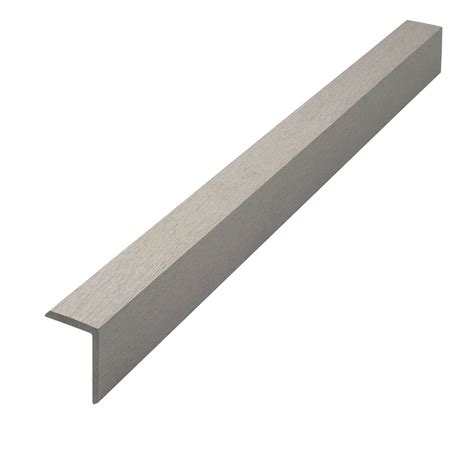 Light Grey Classic Composite Cladding Corner Trim 3 6m Assured Composite