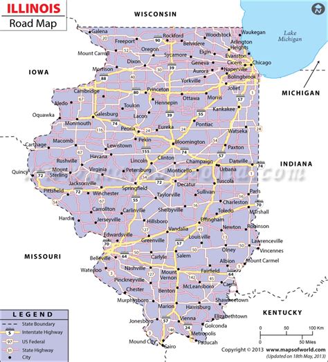 Map Of Illinois