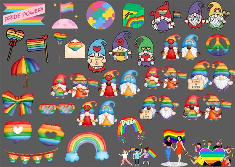 135 Pride Month Digital Stickers 20 Bonus Templates Lgbtq Pride Sticker
