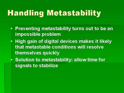 Fsms And Synchronization Asynchronous Inputs In Sequential Systems