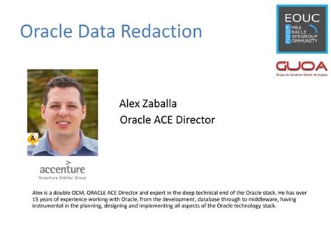 Oracle Data Redaction Eouc Pptx Databases Computer Software And
