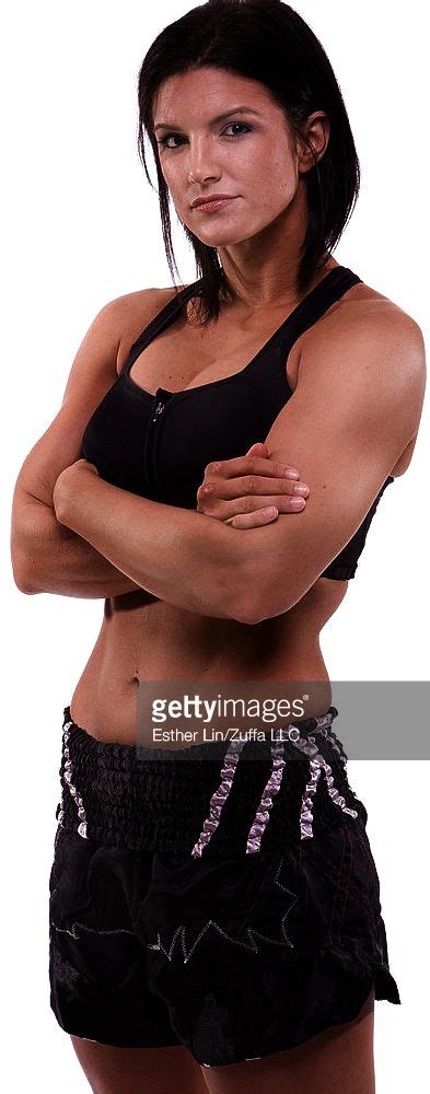 Gina Carano Fitness Sculpted Motivation Muscle Stunning Women