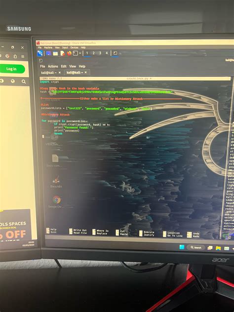 How Can I Include A File To Crack The Hash Currently I Made A List In