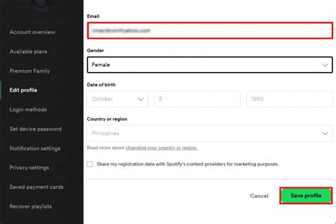 How To Change Your Email In Spotify