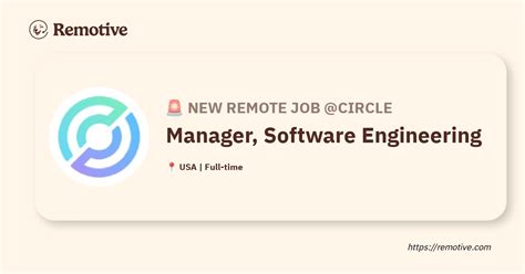 Hiring Manager Software Engineering Circle