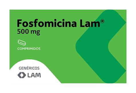 Fosfomicina Lam 500 Mg 100 Comprimidos Al Detalle Tiras De Carol