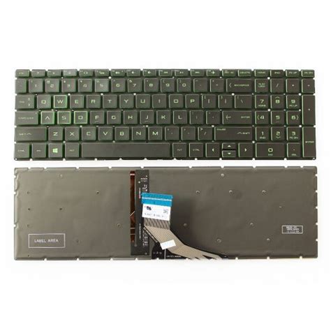 Hp Pavilion 15 Da 15 Db 15 Dx 15q Ds 15 Cx 15 Dk Tpn C135 Green Backlit Laptop Keyboard