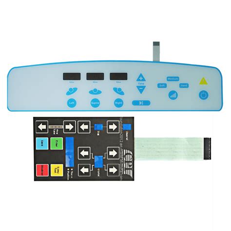 Custom Matte Touch Sensitive Pvc Membrane Switch Nameplate Applications