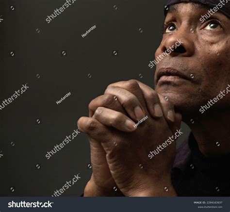 Black Man Praying To God