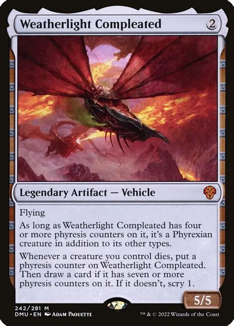 Weatherlight Compleated • Legendary Artifact — Vehicle Dominaria