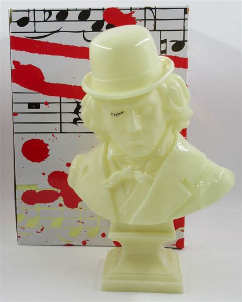 Ludwig Van Glow In The Dark Bust Kozik X Ultraviolence 2008 Limite