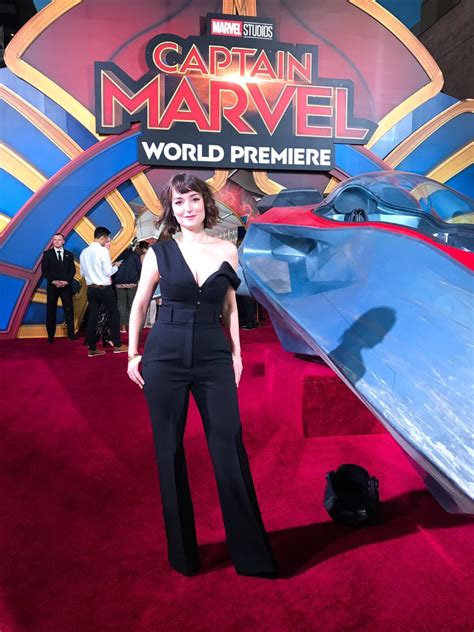 Milana Vayntrub à La Première Du Film Captain Marvel à Hollywood 26