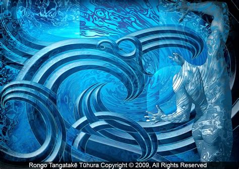 Tangaroa God Of The Sea Maori Art Nz Art Maori Patterns