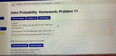 Solved Webwork Stat1401knofczynski