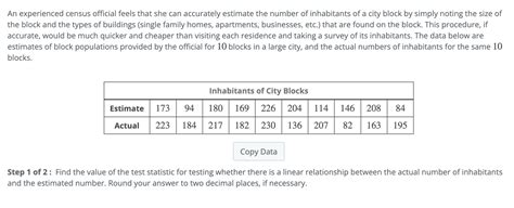 Solved Section 13 5 Step 2 Of 2 Is There Evidence Of A