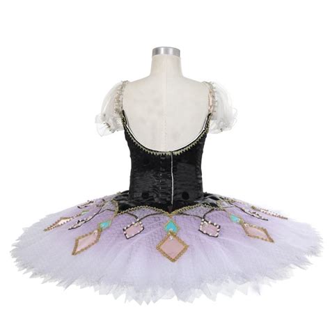 Black And Lilac Harlequinade Dancewear By Patricia