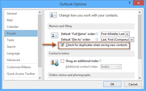How To Merge Duplicate Contacts In Outlook