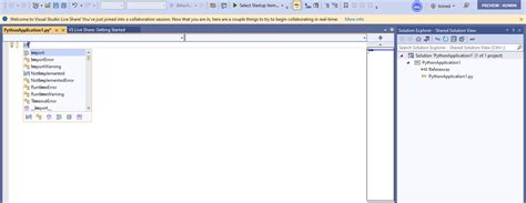 Liveshare Intellisense Doesnt Work · Issue 7374 · Microsoftptvs