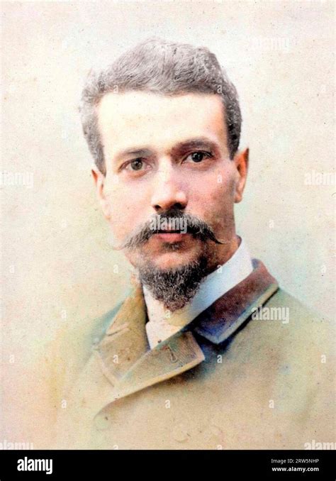 Portrait Of Pierre Savorgnan De Brazza 1852 1905 Later Coloring