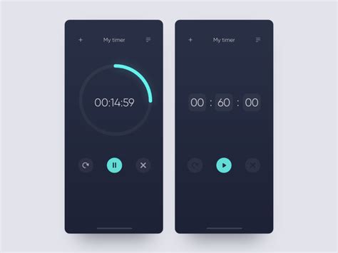 Daily Ui Design Challenge 014 —countdown Timer By Elena Akimova On