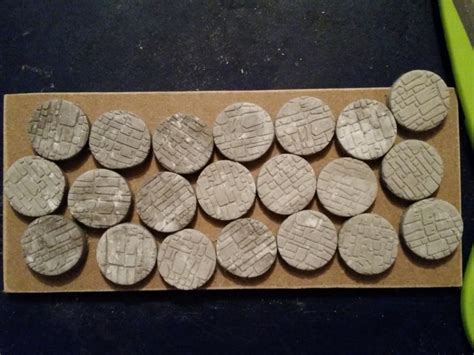 How To Make Miniature Cobblestone Bases Easily Tutorial