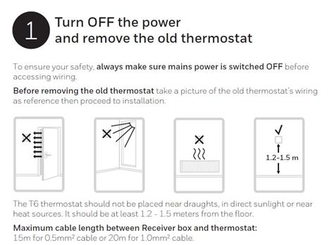 Honeywell T6 Installation Manual