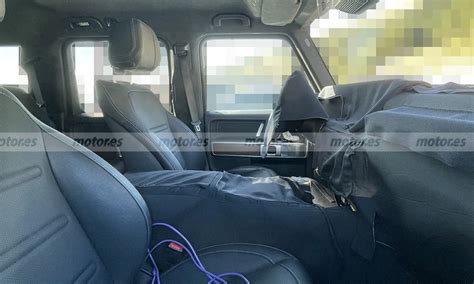 2024 Mercedes Benz G Class Facelift Spotted Testing