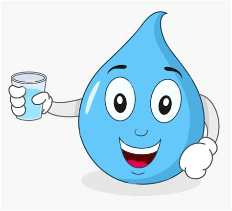 Drops Clipart Printable Water Drink Water Clip Art Hd Png Download