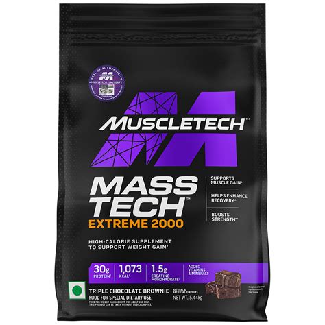 Muscletech Mass Tech Extreme 2000 544kg Shri Balaji Overseas
