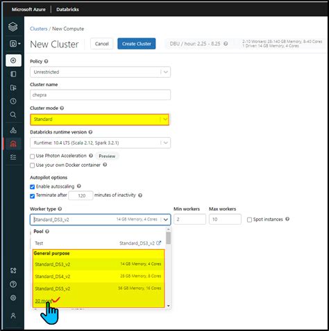 Selection Of Cluster In Databricks And Synapse Microsoft Qanda