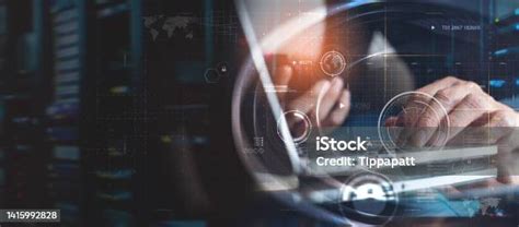 Data Science Digital Technology Internet Global Network Big Data Concept Computer Programmer