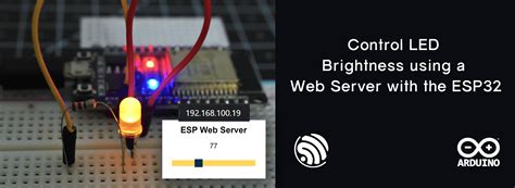 How To Control Led Brightness Using A Web Server With The Esp32