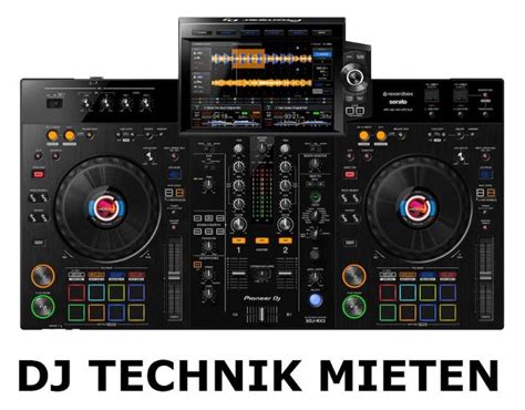 Dj Equipment Mieten Pioneer Alphatheta Dj Controller Xdj Xz Xdj Rx3 Xdj Rr Xdj Az Ddj Flex 6gt