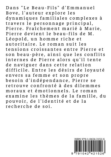 Le Beau Fils Macel Edition