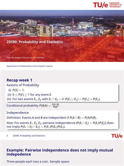 lecture 3 probandstatistics pdf applied mathematics mathematical