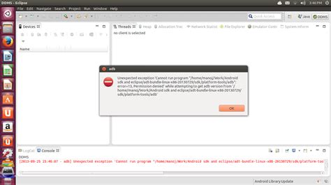 Eclipse Android Adb Permission Denied Stack Overflow