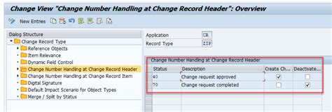 Change Management Change Record In SAP S HANA SAP Community