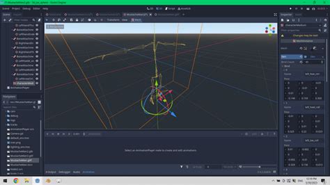 imorted gltf mesh does not match skeleton r godot