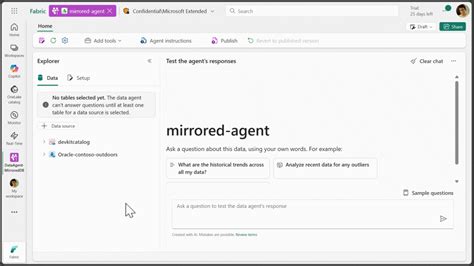 Unlocking Llm Powered Through Data Agent From Your Mirrored Databases